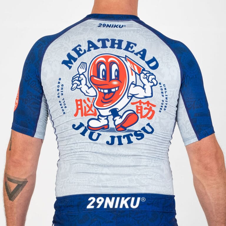 29NIKU Rashguard Meathead Jiu Jitsu II - Rebelz