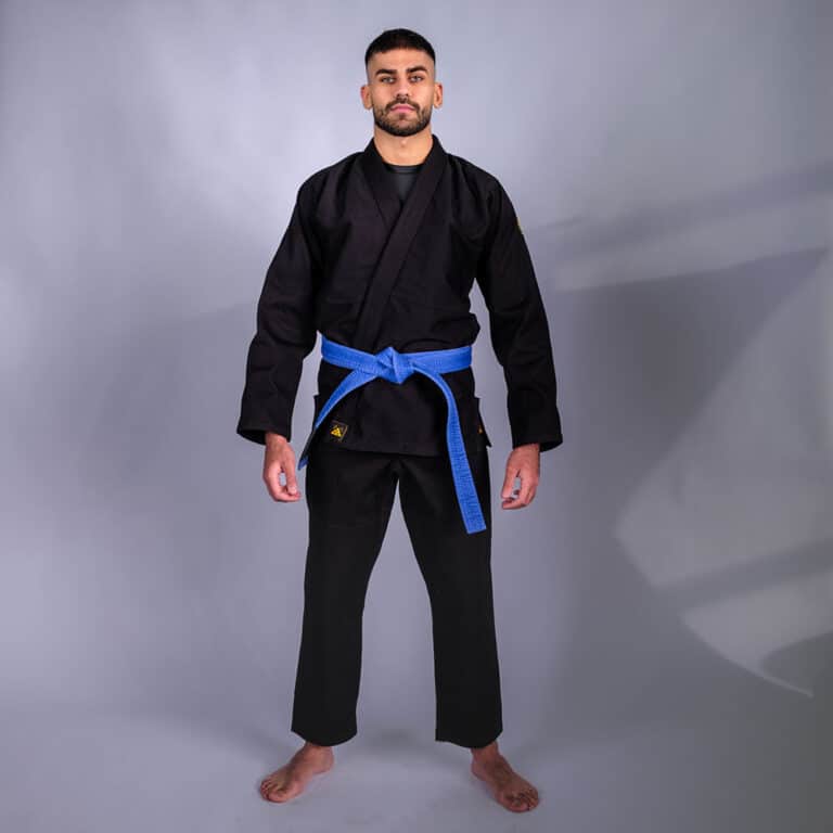 Rebelz BJJ Gi Gold Standard 2 svart - Rebelz
