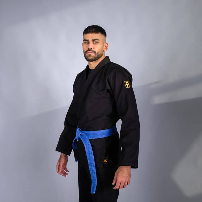Rebelz BJJ Gi Gold Standard 2 svart - Rebelz