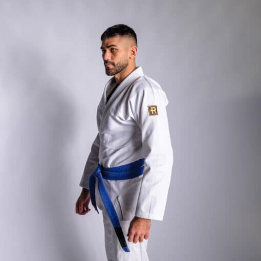 Rebelz BJJ Gi Gold Standard 2 vit - Rebelz