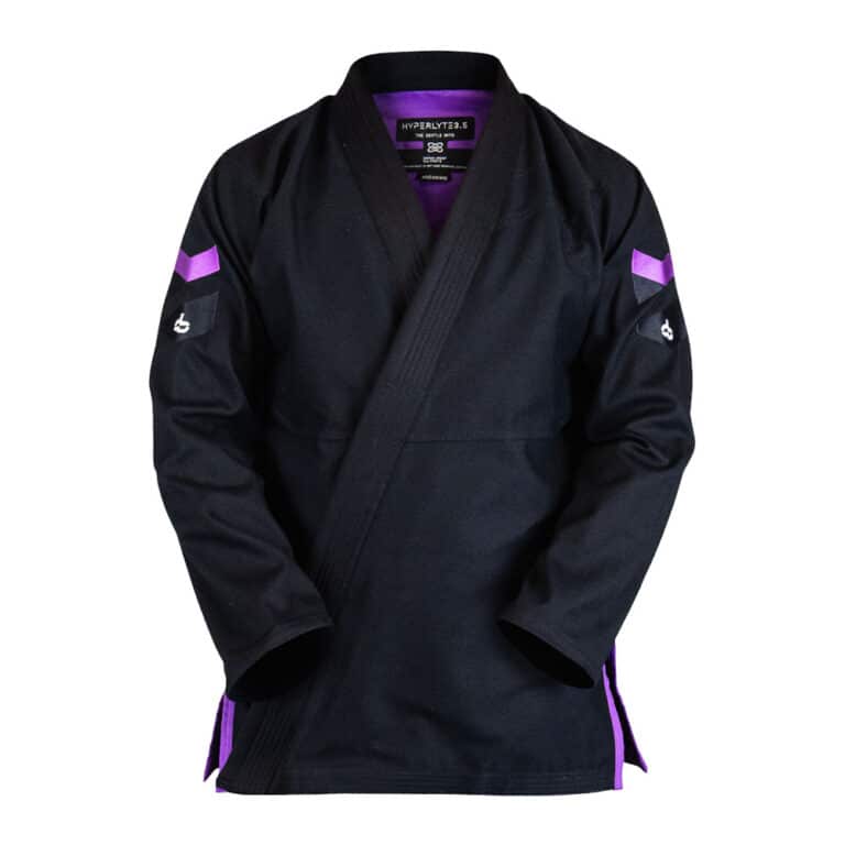 Hyperfly BJJ Gi Hyperlyte 3.5 svart/lila - Rebelz
