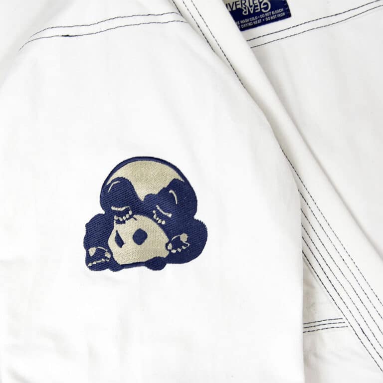 Inverted Gear BJJ Gi Canvas vit - Rebelz