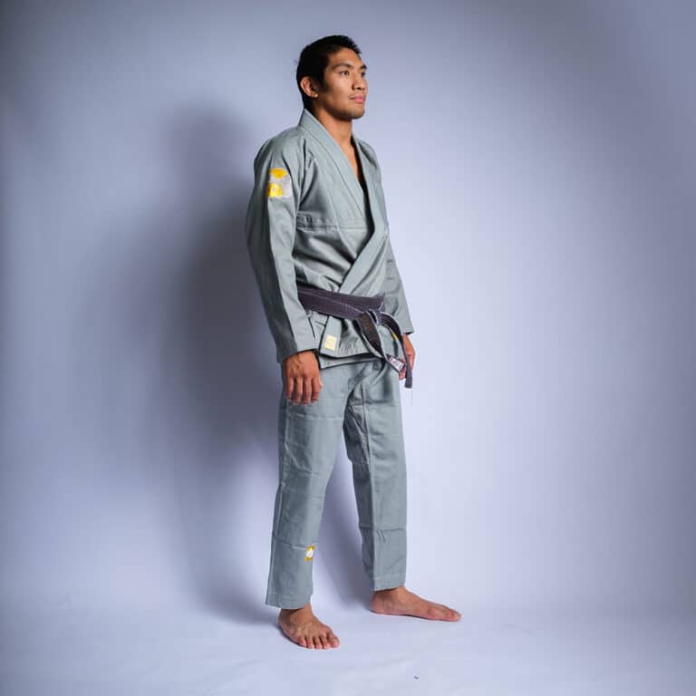 Inverted Gear BJJ Gi Ultralight skiffergrå - Rebelz
