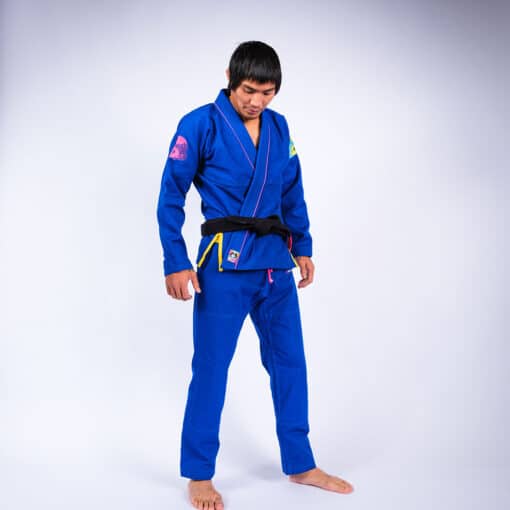 Inverted Gear BJJ Gi New School V2 blå - Rebelz