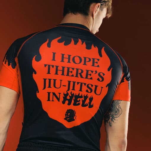 Manto Rashguard Hell - Rebelz