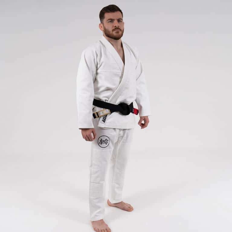 Scramble BJJ Gi Base-K vit - Rebelz