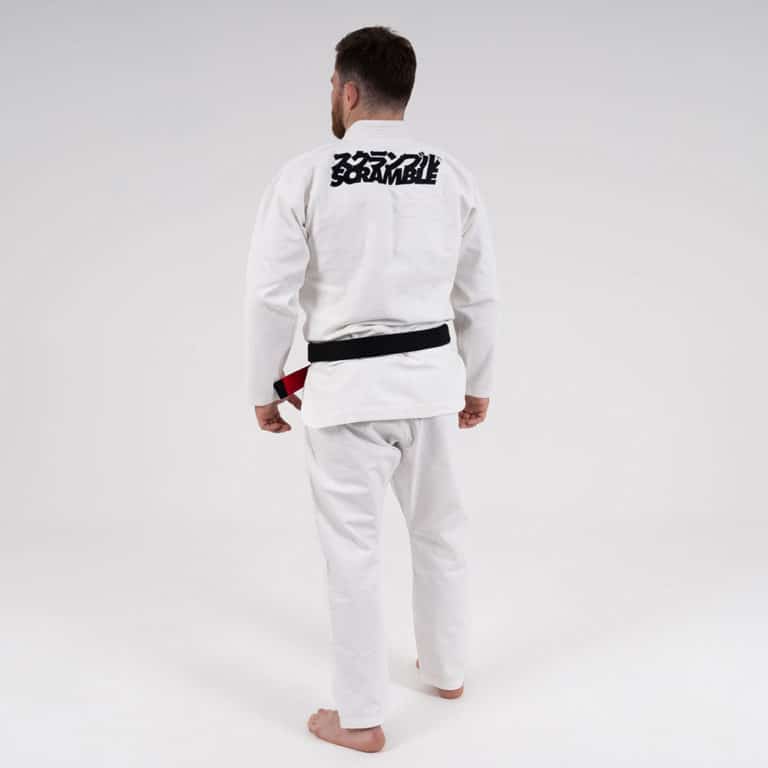 Scramble BJJ Gi Base-K vit - Rebelz